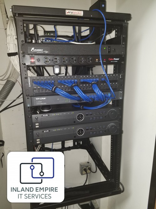 Server Rack Installation - Inland Empire IT Services
