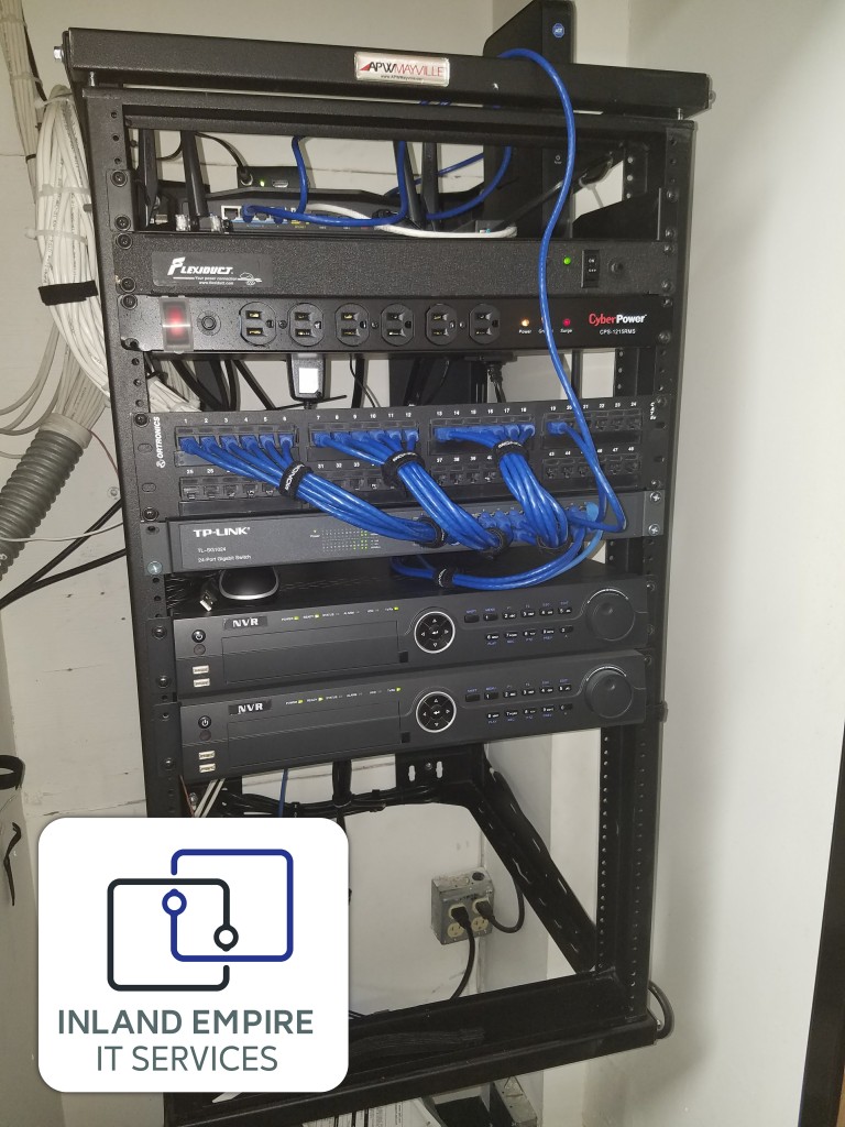 Server Rack Installation - Inland Empire IT Services